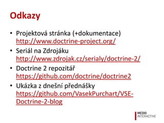 VŠE Doctrine 2 úvod | PDF