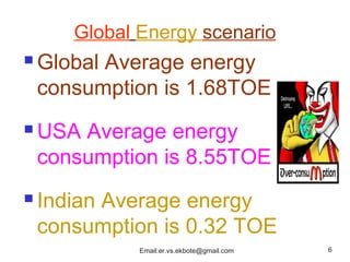Energy scenario -past -present & Future | PPT