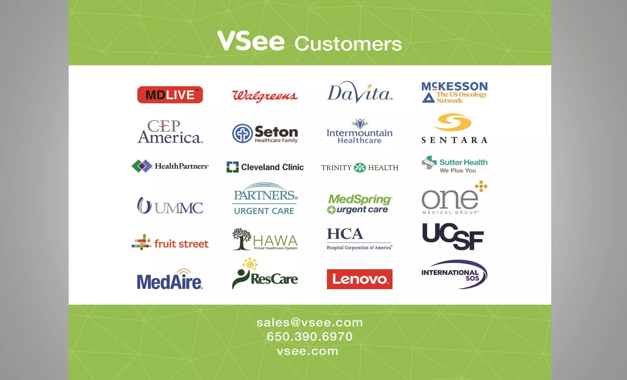 VSee - Telemedicine Use Case Snapshots 2016 | PDF