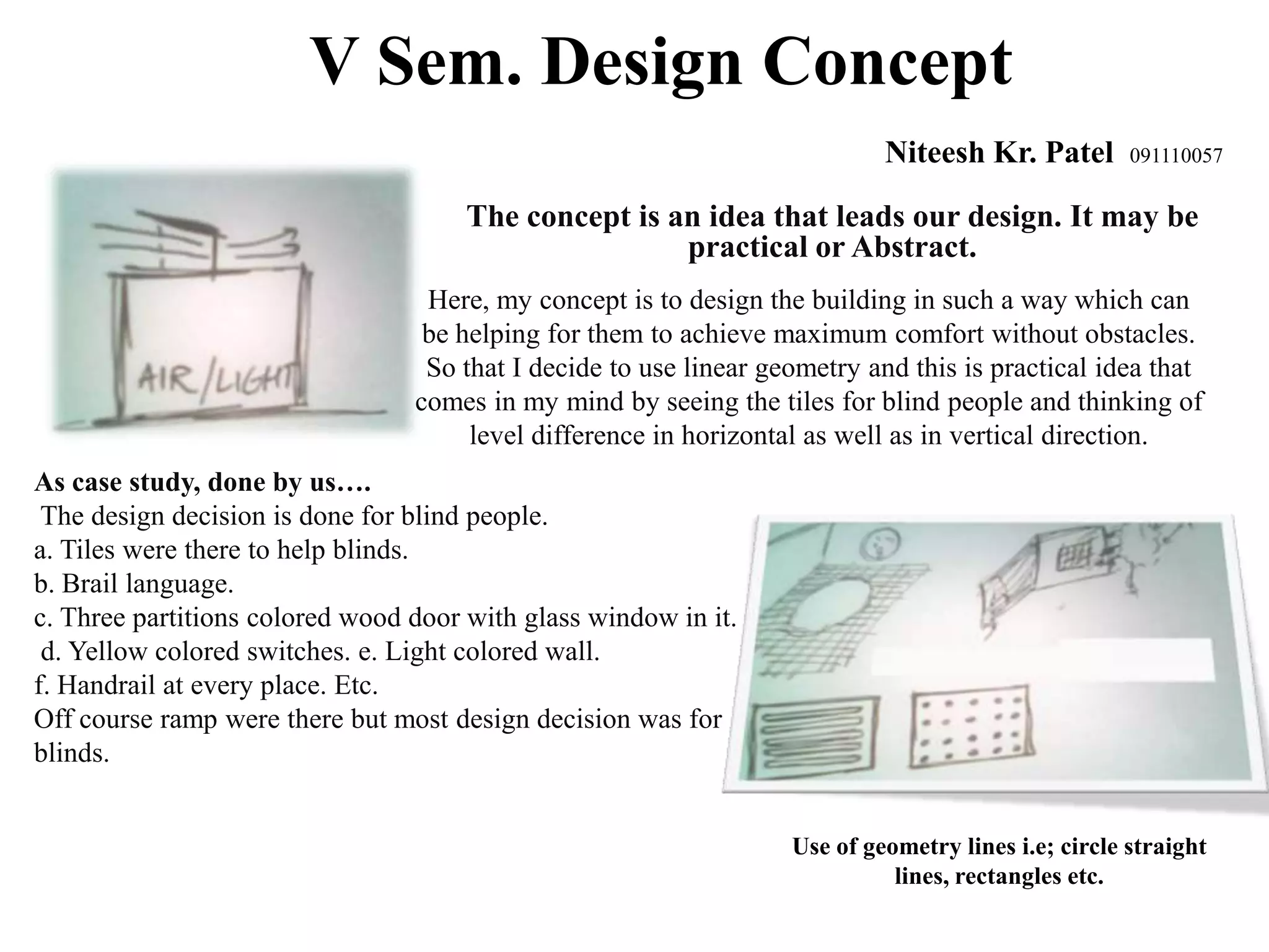 Architectural Design Concept | PPTX