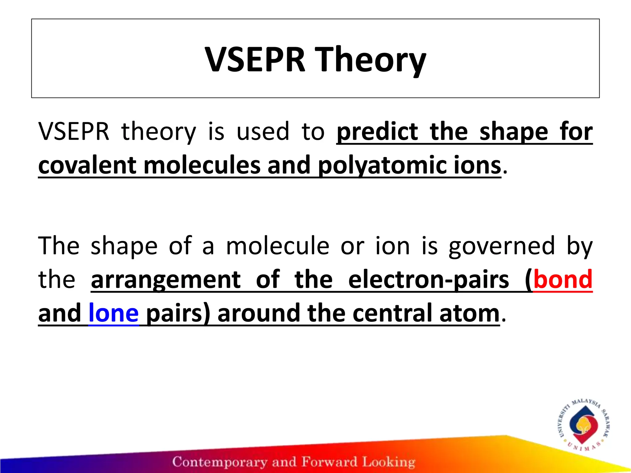Valence Shell Electron Repulsion Theory | PPTX