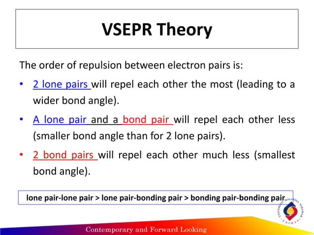 Valence Shell Electron Repulsion Theory | PPTX | Chemistry | Science
