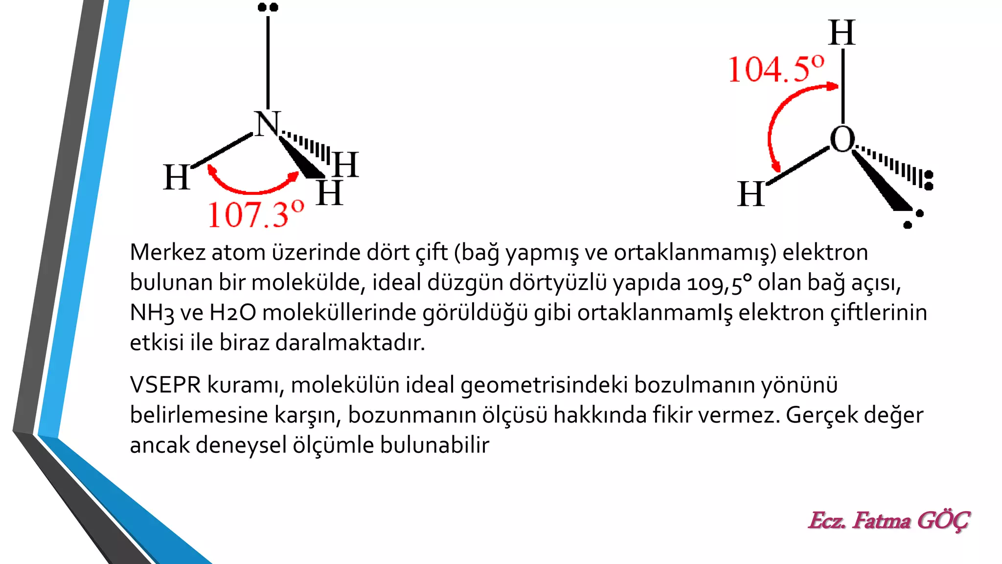 Vsepr (Valance Shell Electron Pair Repulsion) | PPTX