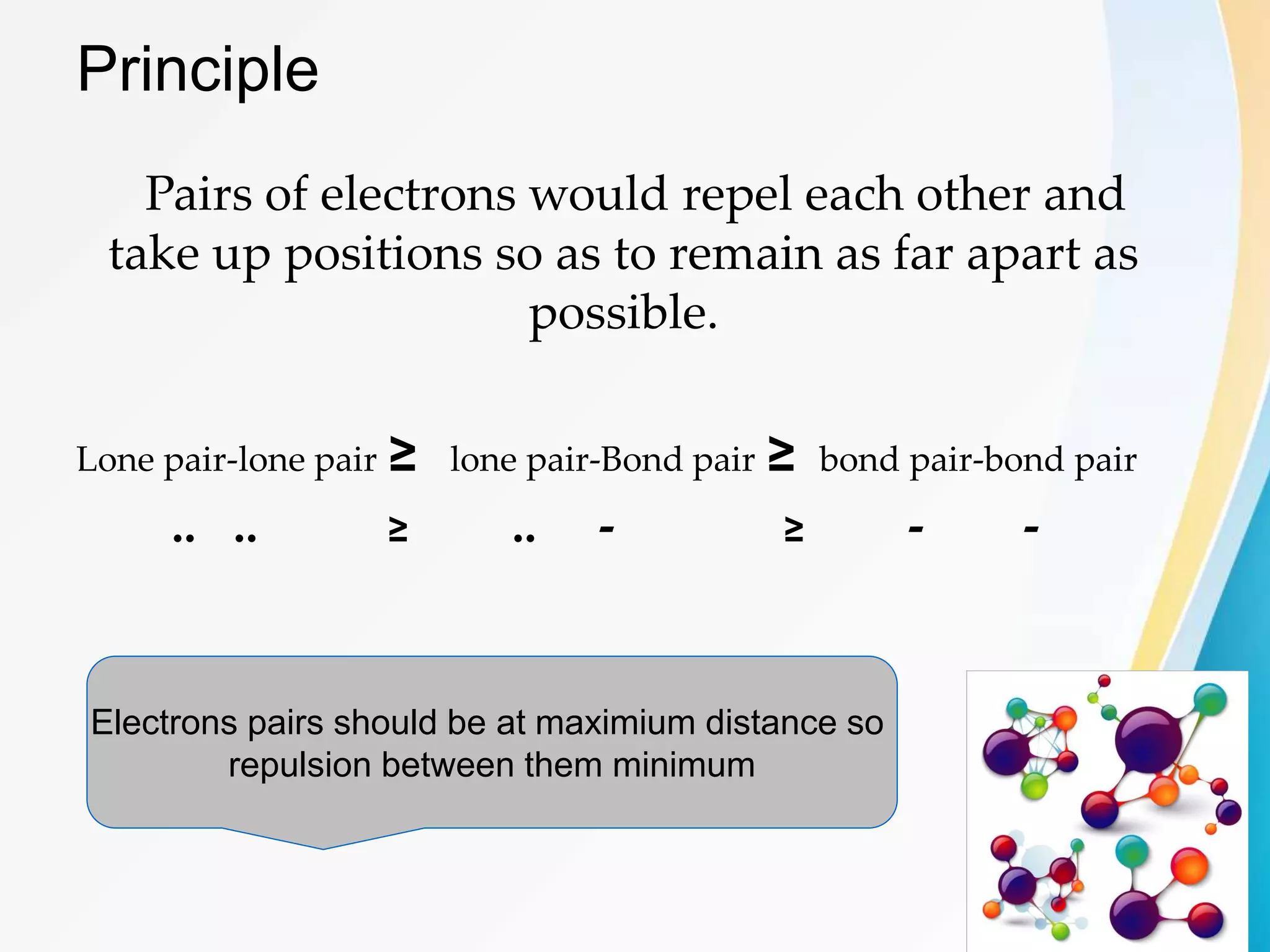 VSEPR Theory and molecular geometries | PPT