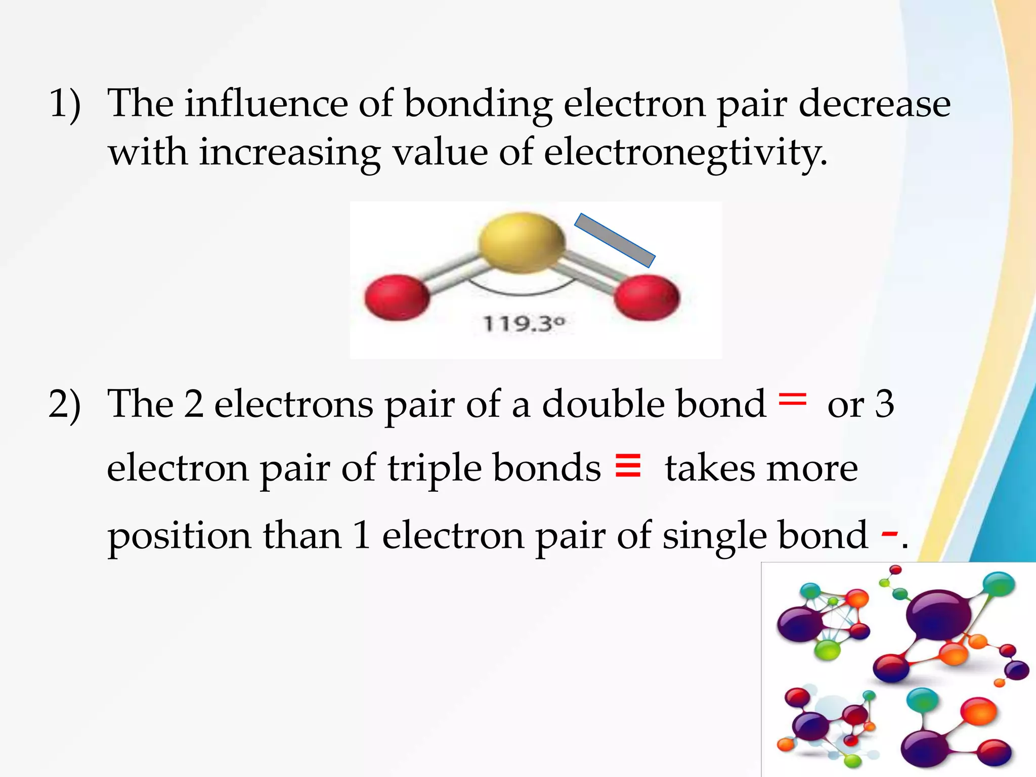 VSEPR Theory and molecular geometries | PPT