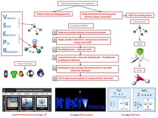 IB Chemistry on VSEPR | PDF