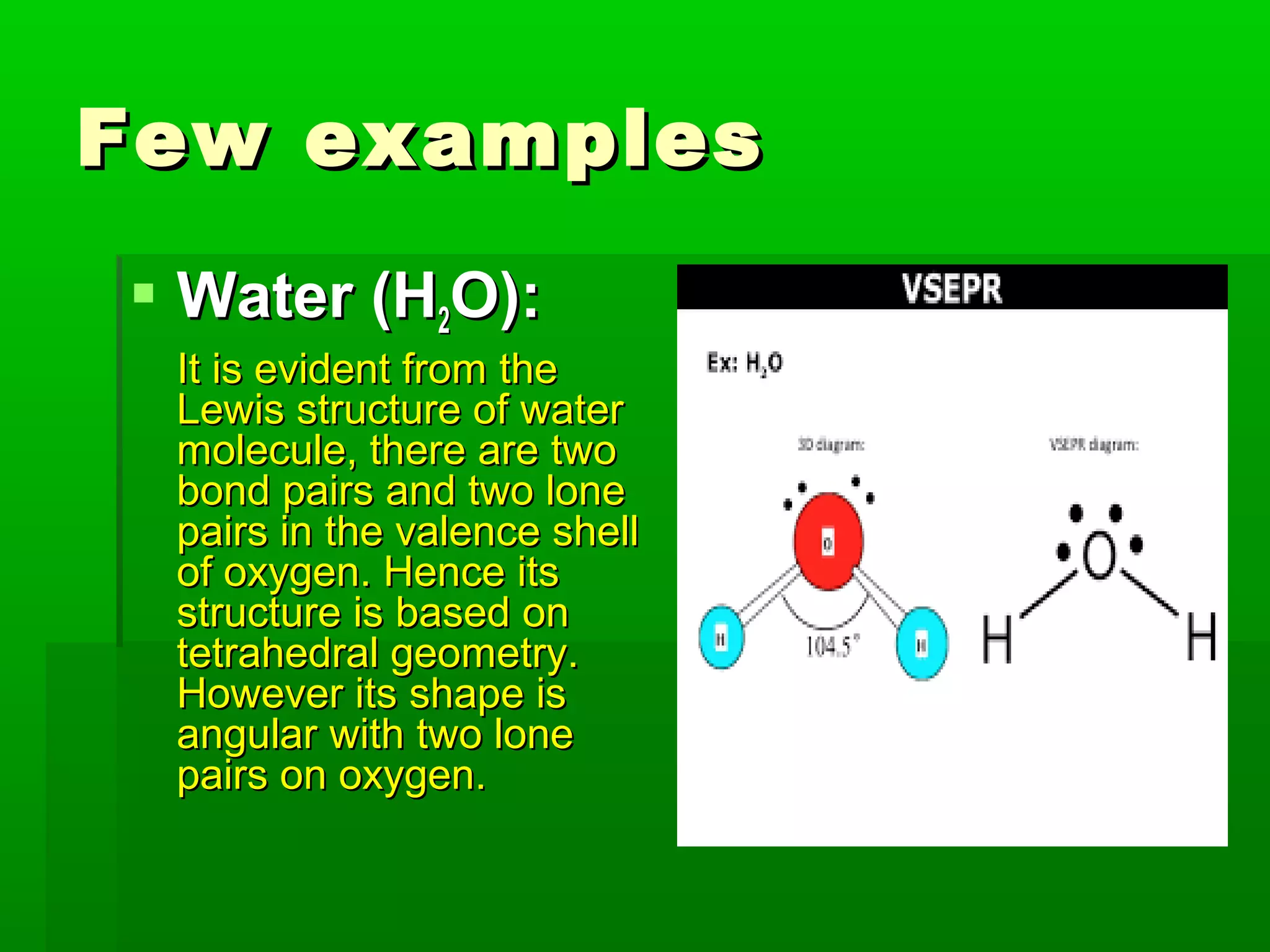 Vsepr theory | PPT