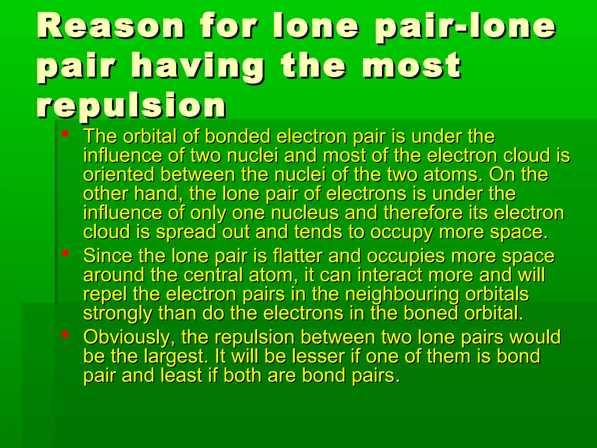 Vsepr theory | PPT