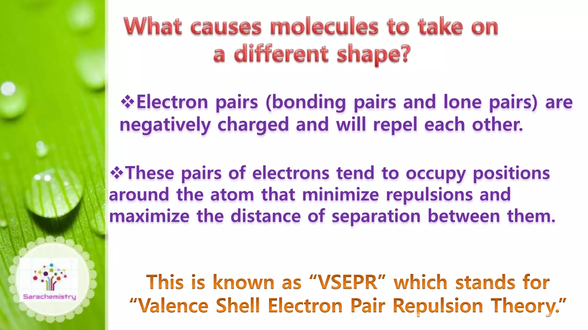 Vsepr theory