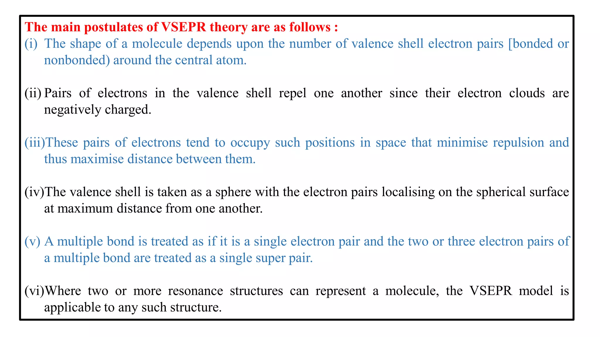 Vsepr theory | PDF
