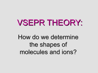 VSEPR THeory chemical bonding detalied.ppt
