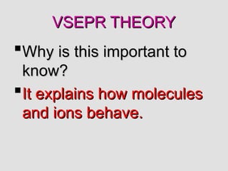 VSEPR THeory chemical bonding detalied.ppt