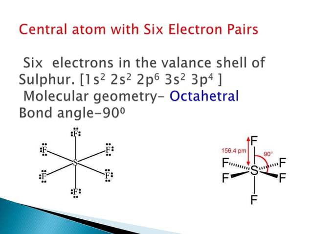 Vsepr theory & hybridization | PPTX