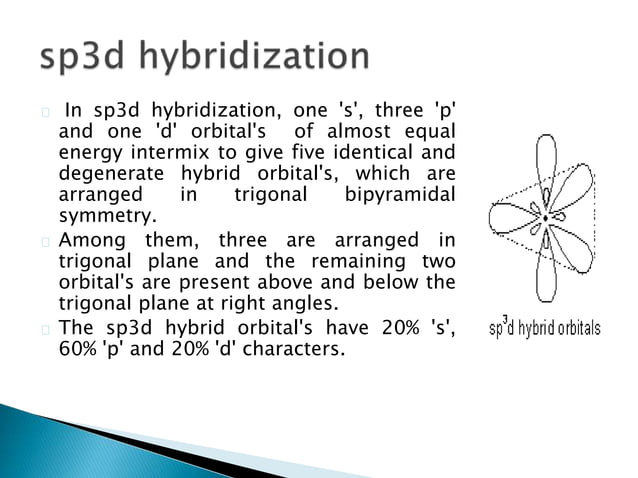Vsepr theory & hybridization | PPTX