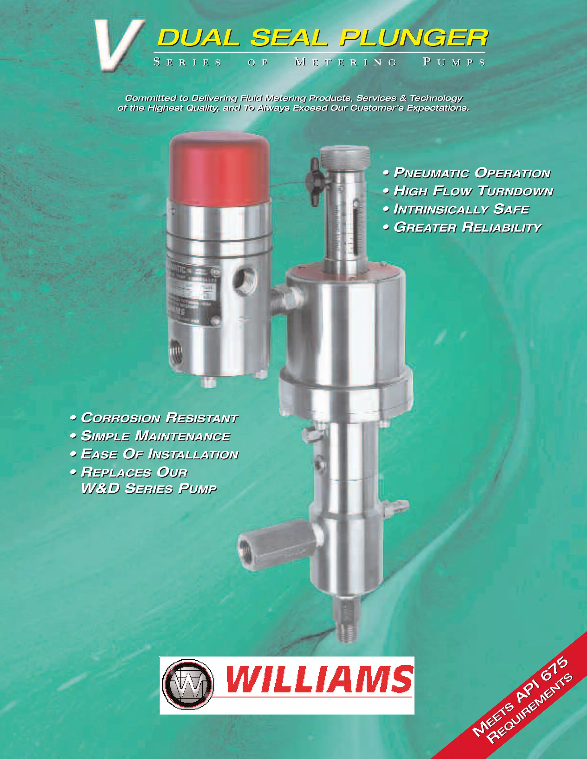 Catálogo Williams _ V series | PDF