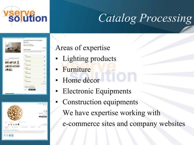 VServe Catalog Processing | PPT