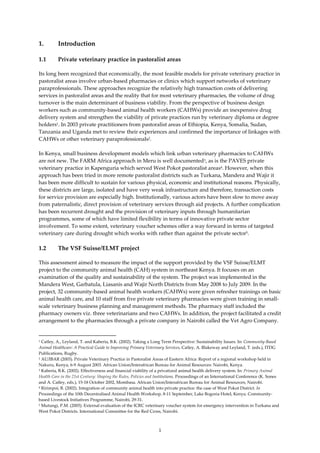 Impact Assessment of the Community Animal Health System in Mandera West ...