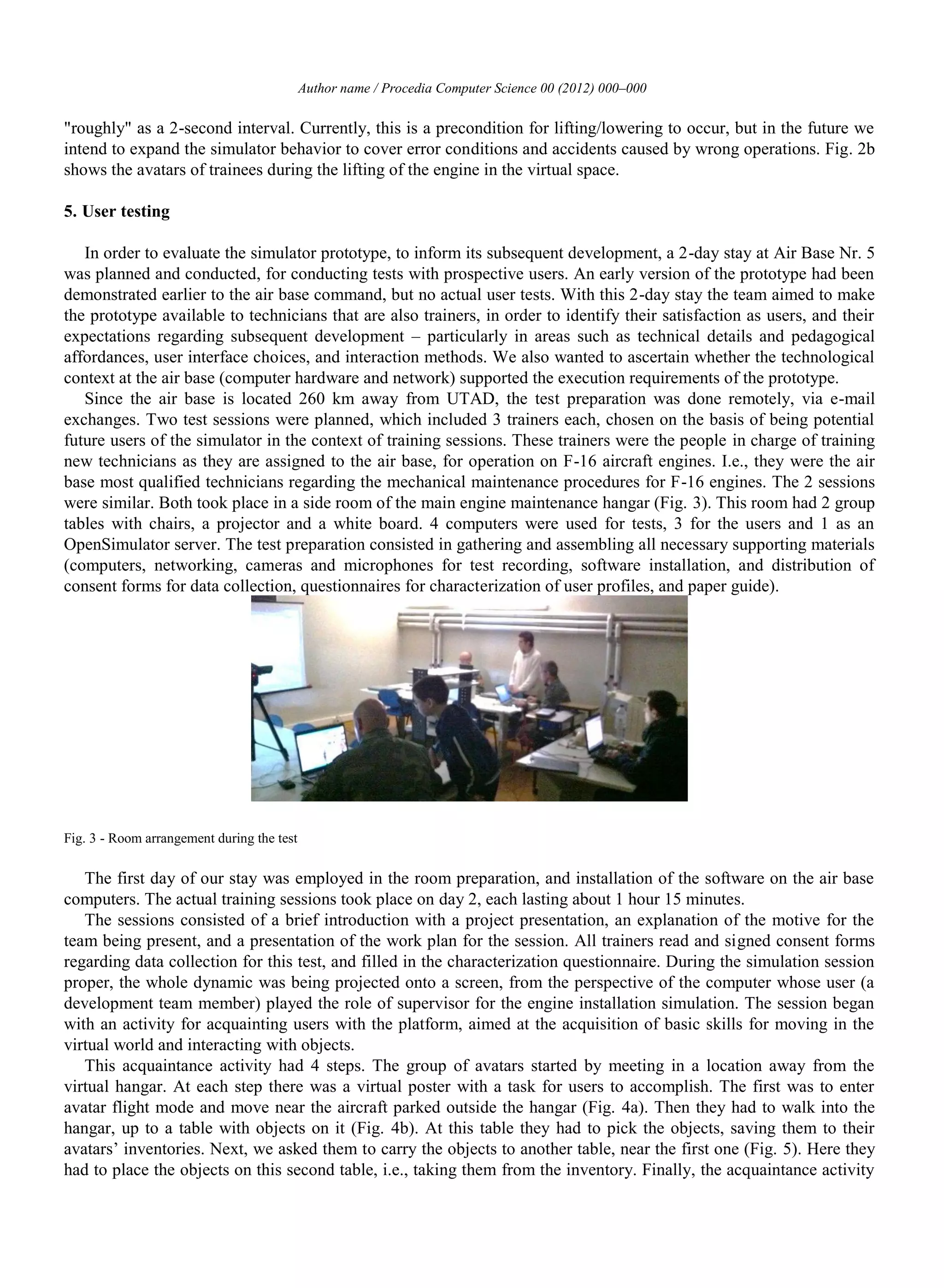 Development of a mechanical maintenance training simulator in OpenSimulator for F-16 aircraft ...