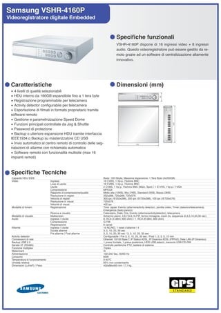 Vshr 4160 p | PDF | Cameras and Camcorders | Consumer Electronics