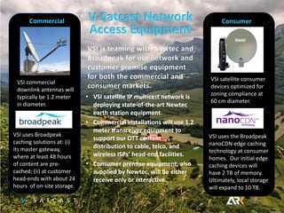 Newtec SATCOM HUB NAB 2019 - Vern Fotheringham (Ark Mediacom) | PPT