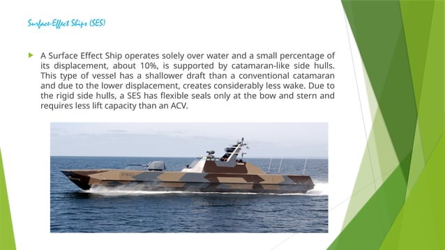 High speed crafts design advantages parameters used and construction | PPTX