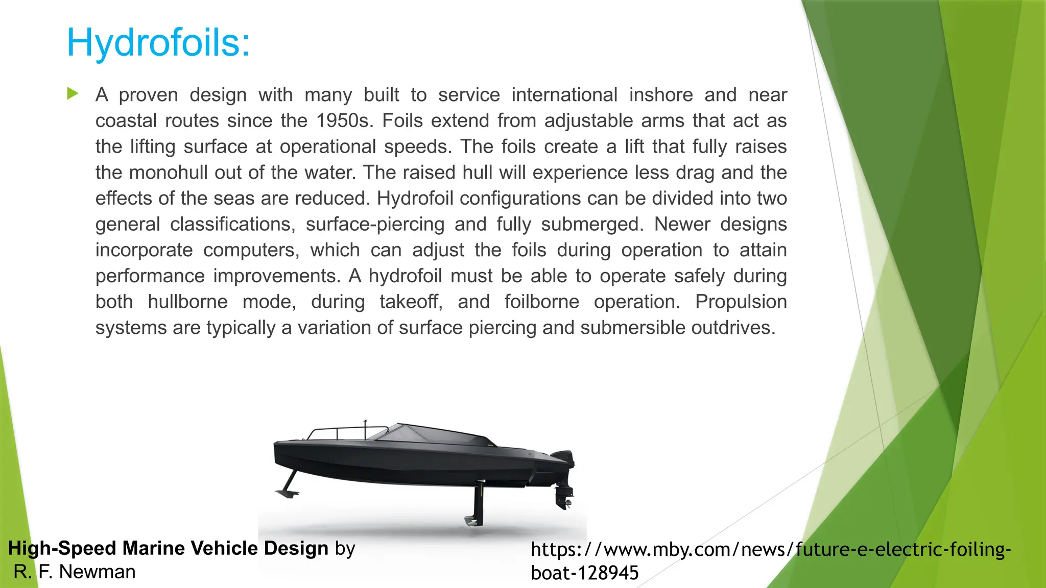 presentation regarding construction of high speed craft\ | PPTX