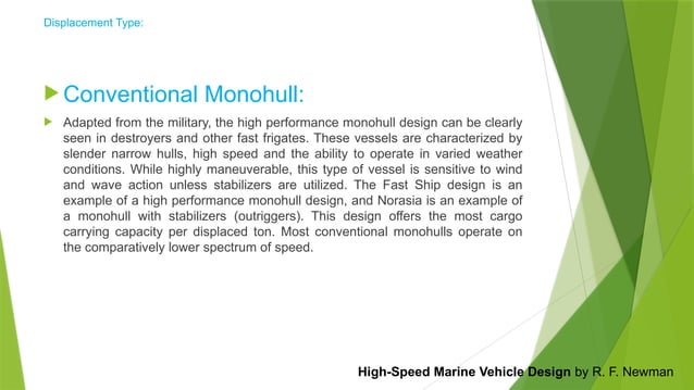 presentation regarding construction of high speed craft\ | PPTX