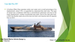 presentation regarding construction of high speed craft\ | PPTX