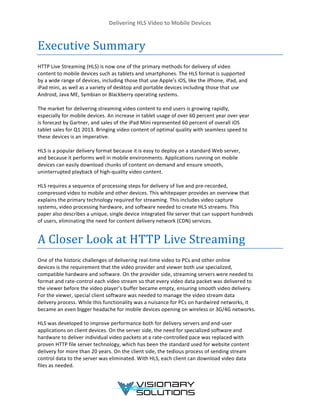 PackeTV® Mobile Whitepaper | PDF