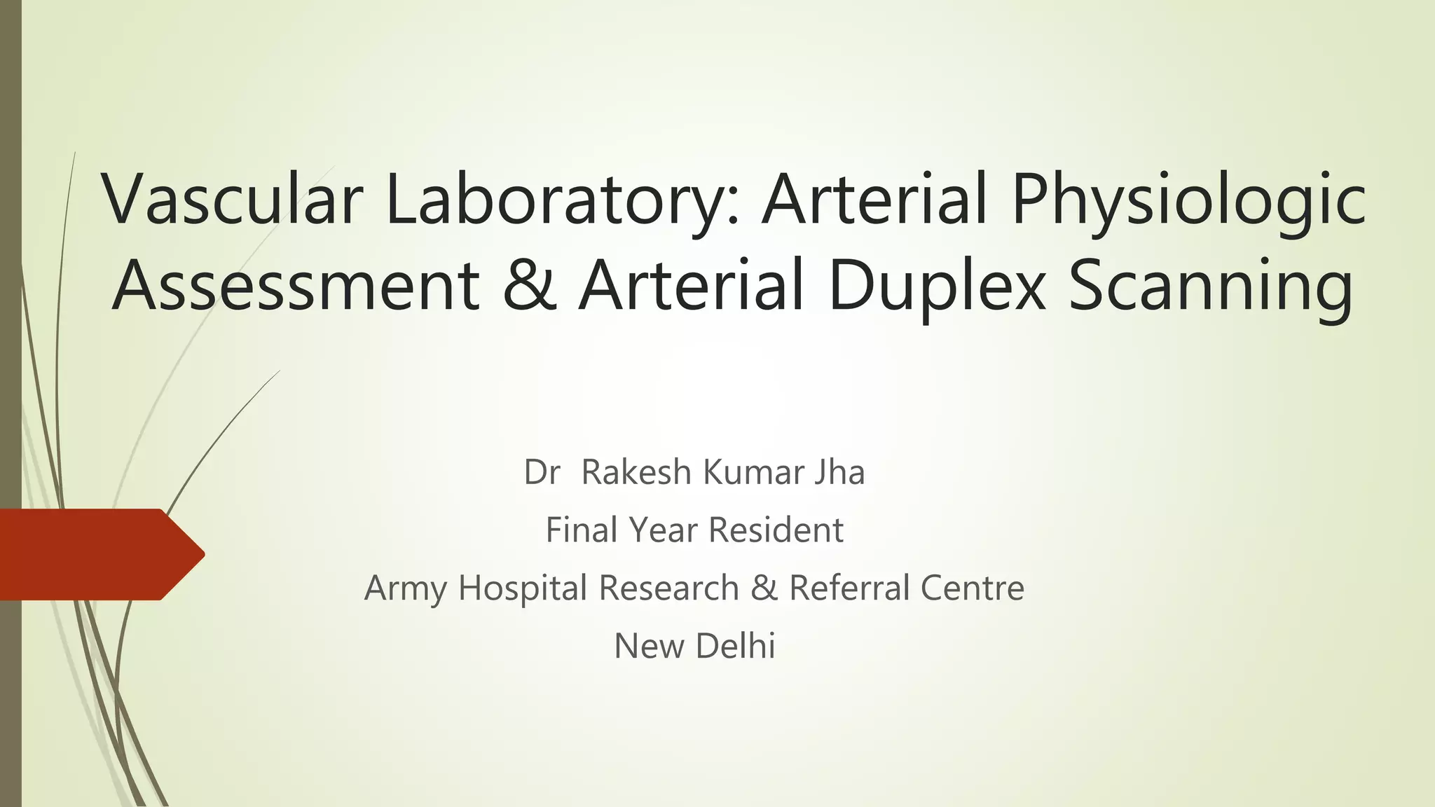 Peripheral Arterial Duplex Assessment, Protocols, And Interpretation ...