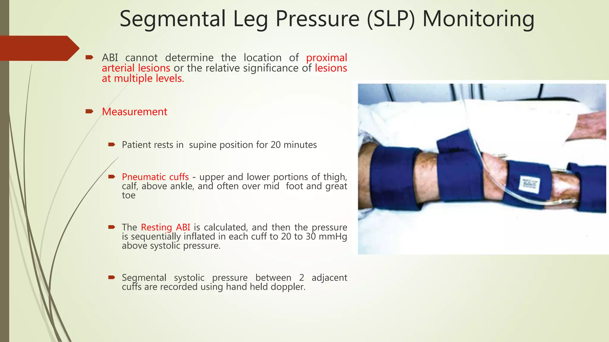 Vascular Laboratory: Arterial Physiologic Assessment & Arterial Duplex ...