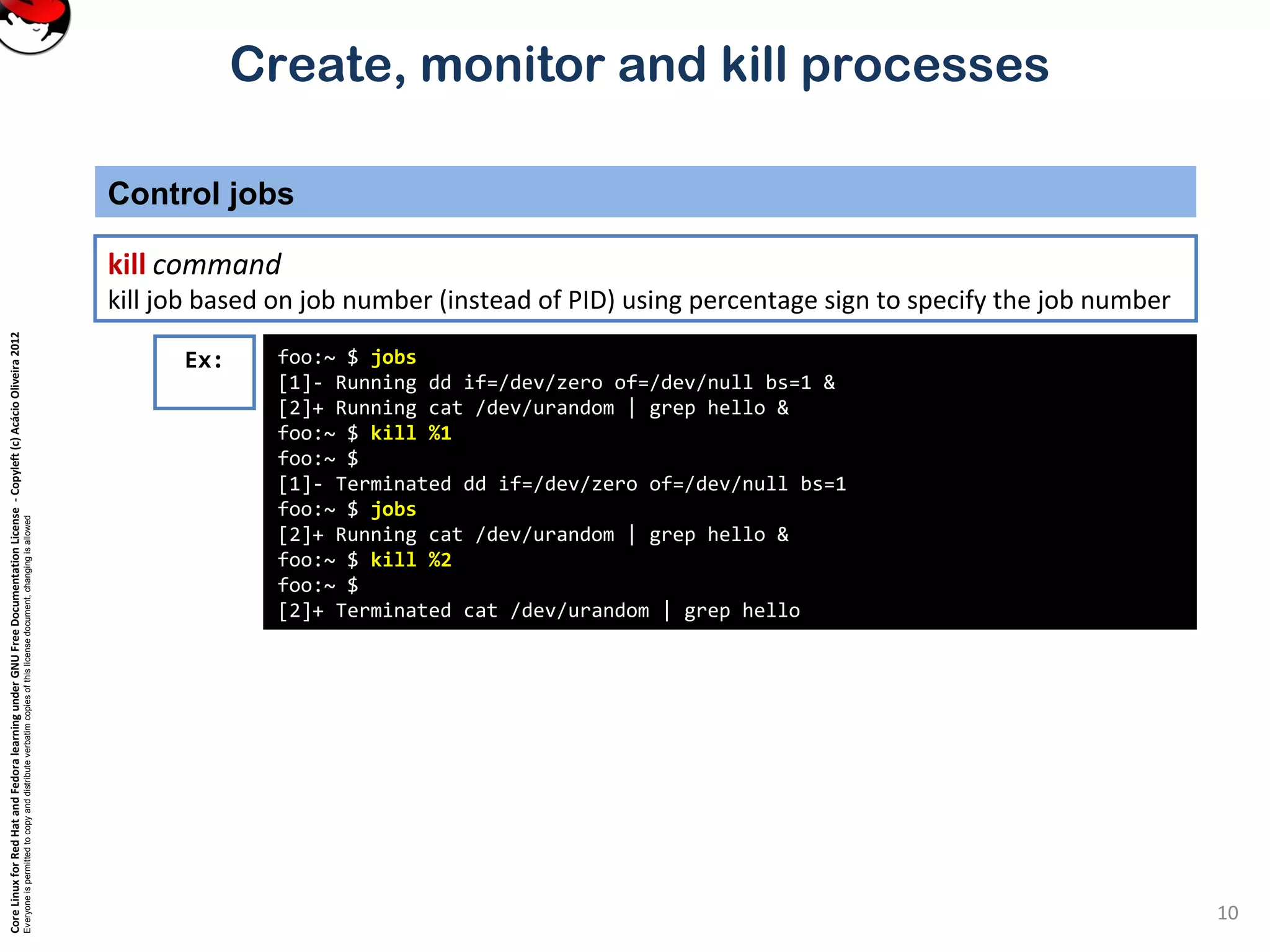 101 3.5 create, monitor and kill processes v2 | PPT