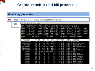 101 3.5 create, monitor and kill processes v2 | PPT