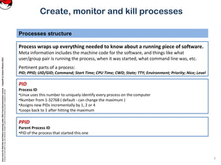 101 3.5 create, monitor and kill processes v2 | PPT