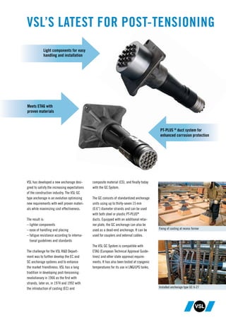 Vsl gc-anchorage-technology | PDF