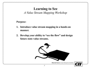 value stream mapping | PPT