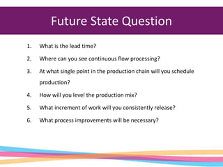 VSM - Value Stream Mapping | PPTX