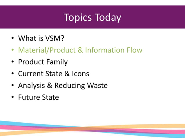 VSM - Value Stream Mapping | PPT