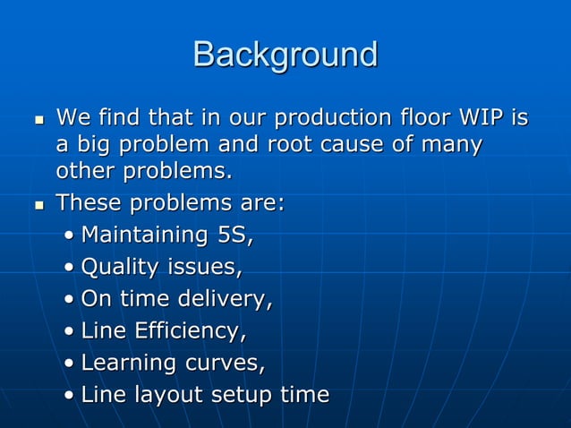 Vsm and wip with arena simulation | PPTX | Business | Business and Finance