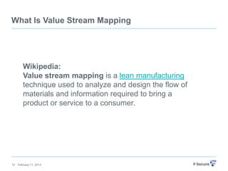 Value-Stream-Mapping, | PPTX | Business | Business and Finance