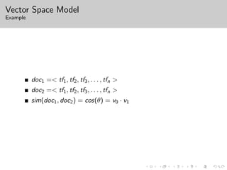 Vsm lsi | PPT | Free Download