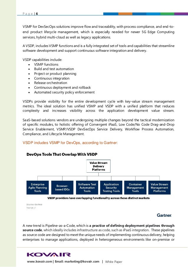 Value Stream Delivery Platform For Alm Devops Devsecops And Cloud Based Saas Enabling Industry