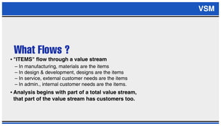 PPT ON VALUE STREAMING MAPPING (VSM) | PDF