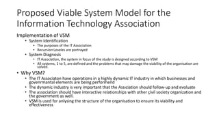 A Viable System Model Approach to the Organisational Structure of the ...