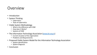A Viable System Model Approach to the Organisational Structure of the ...