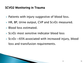 Vso2(venous oximetry) mixed venous o2 sat | PPTX