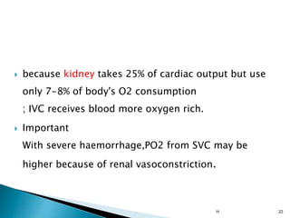 Vso2(venous oximetry) mixed venous o2 sat | PPTX
