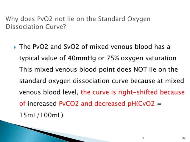 Vso2(venous oximetry) mixed venous o2 sat | PPTX