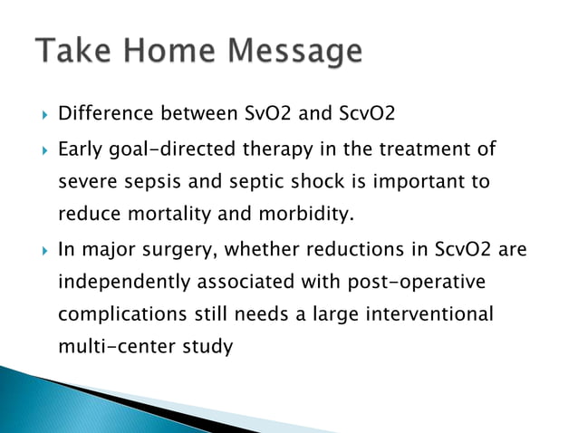 Vso2(venous oximetry) mixed venous o2 sat | PPTX