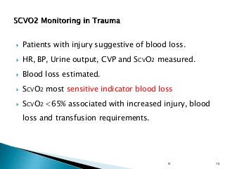 Vso2(venous oximetry) mixed venous o2 sat | PPTX